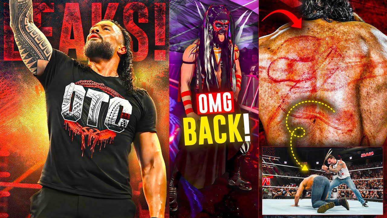 ROMAN Reigns THIS YEAR PLANS LEAKED!? | Drew McIntyre SCARY SCARS 🤕 ...