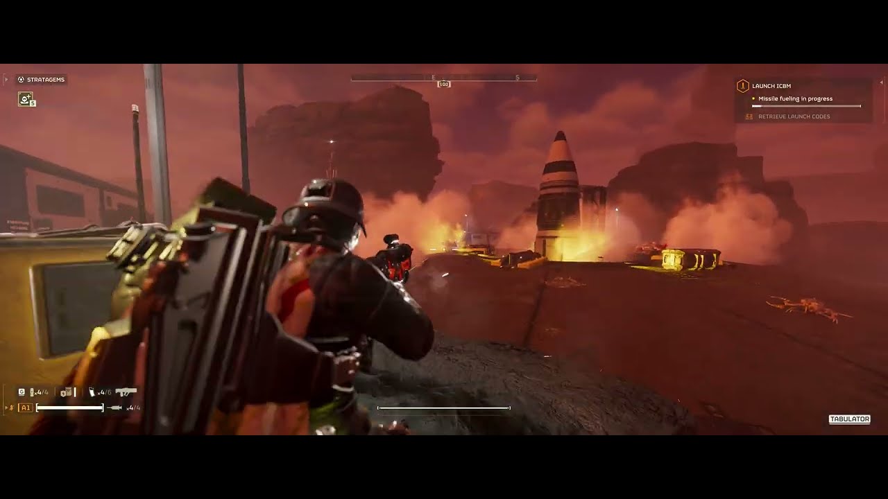 HELLDIVERS™ 2 - Bug extermination with Nuke Launch, no deaths, no ...