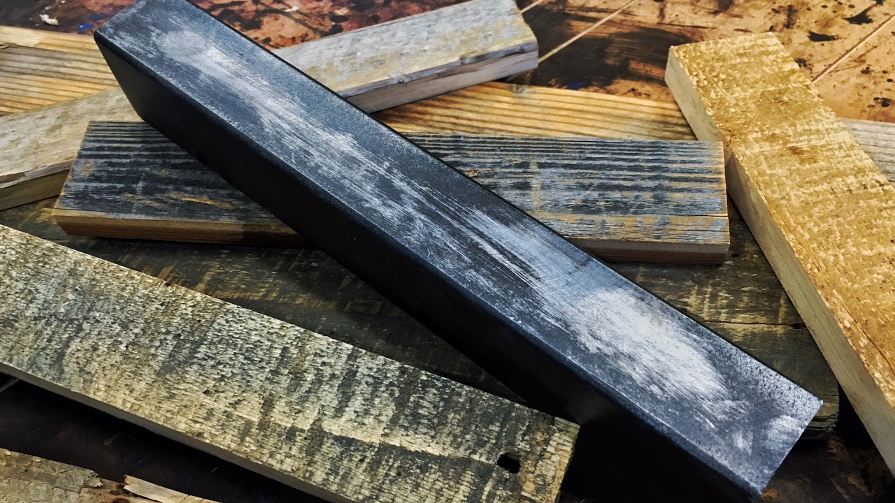 Adding an Aged Look to New Metal (Chemical Free!) - YouTube