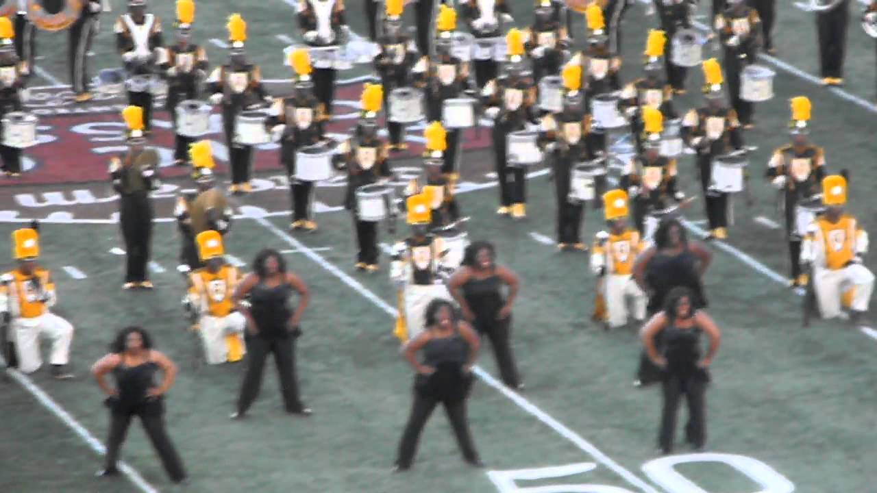Alabama State Band Halftime Performance at Magic City Classic 2011 Part ...