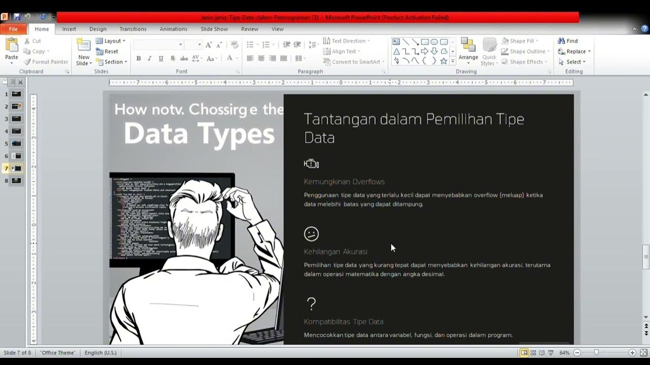 jenis jenis tipe data dalam pemrograman dan program c mencari bilangan ganjil menggunakan coding ...