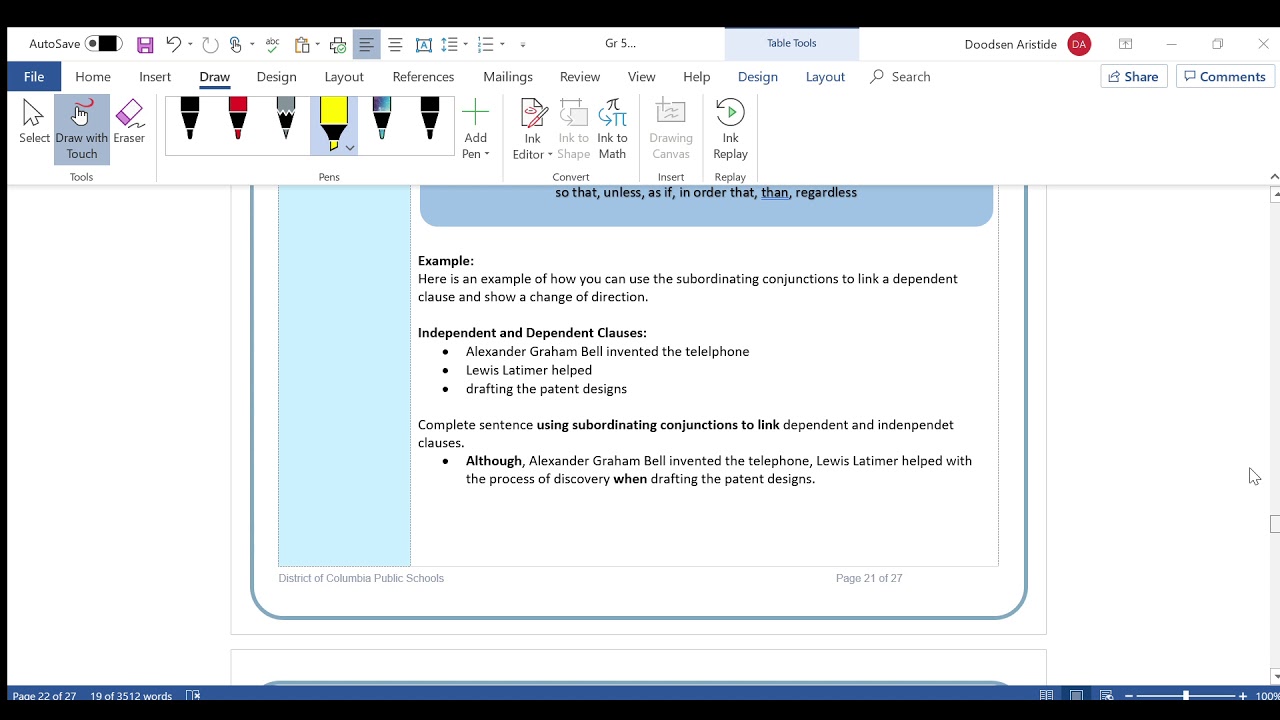 Grade 5 Unit 4 ELA Distance Learning Packet Week 6 day 4 - YouTube