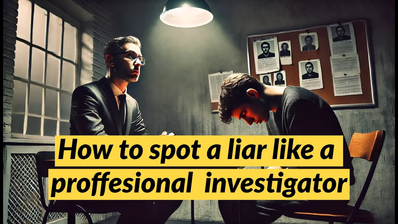 How to Spot a Liar Like a Professional Interrogator - YouTube