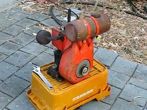 Villiers mk15 engine plus spare off howard bantam rotary hoe rotavator ...