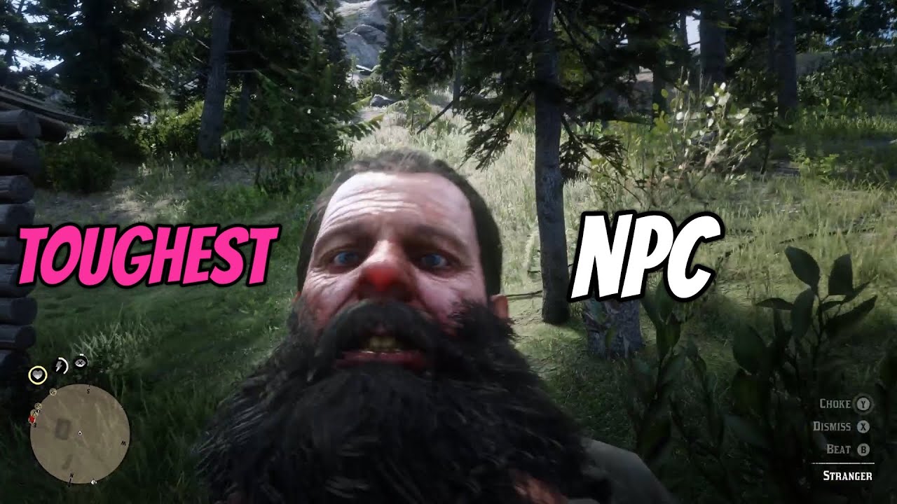 RDR2’s Strongest NPC Discovered - WATCH IT - YouTube