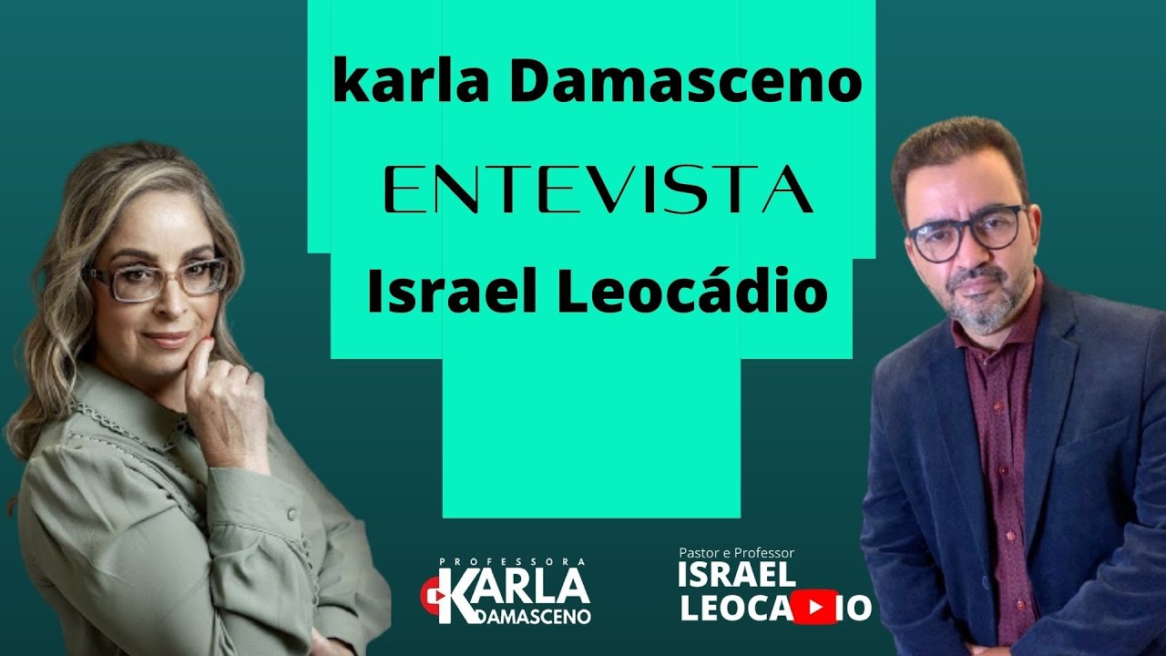 Karla Damasceno entrevista Israel Leocádio - NUVEM DE GLÓRIA - YouTube