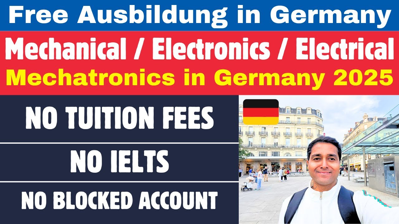 Ausbildung Free in Mechanical / Electronics / Electrical / Mechatronics ...