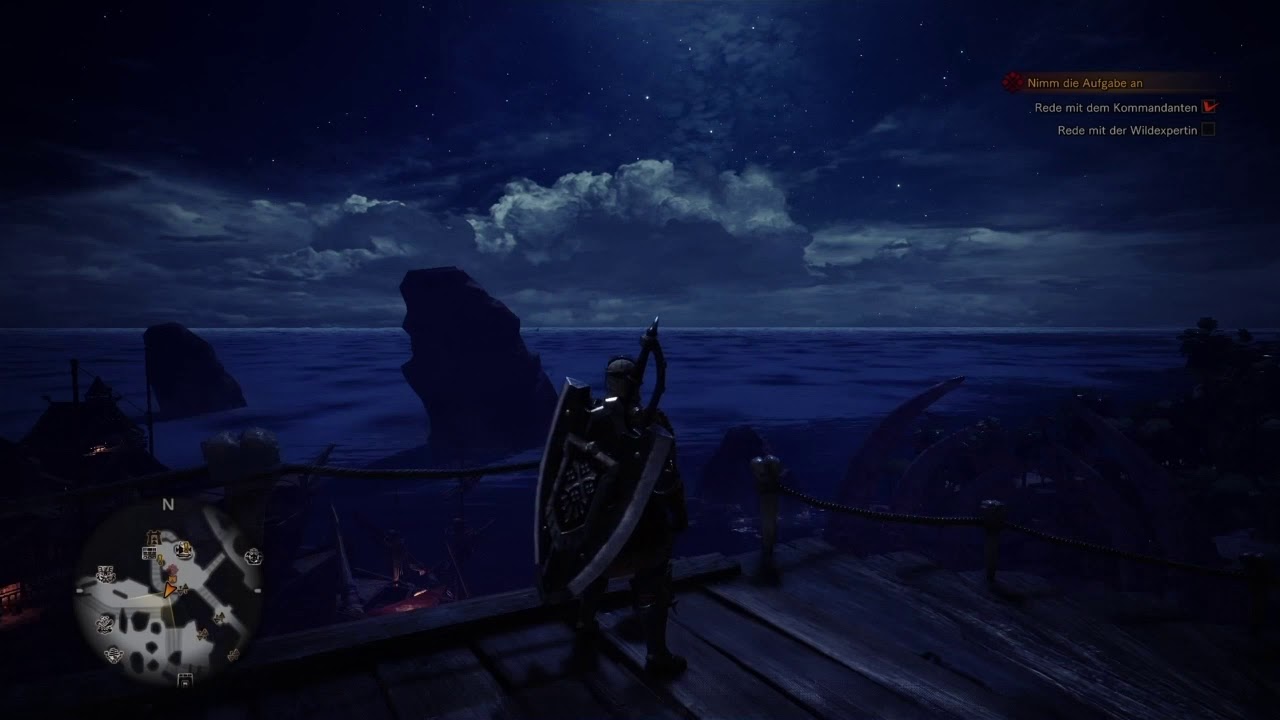 Monster Hunter World - day - night transition - YouTube