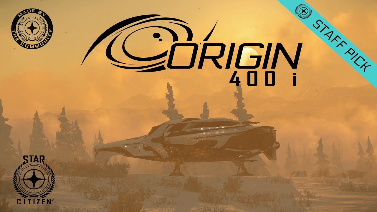 Star Citizen - Origin jumpworks 400i Cinematic showcase - YouTube