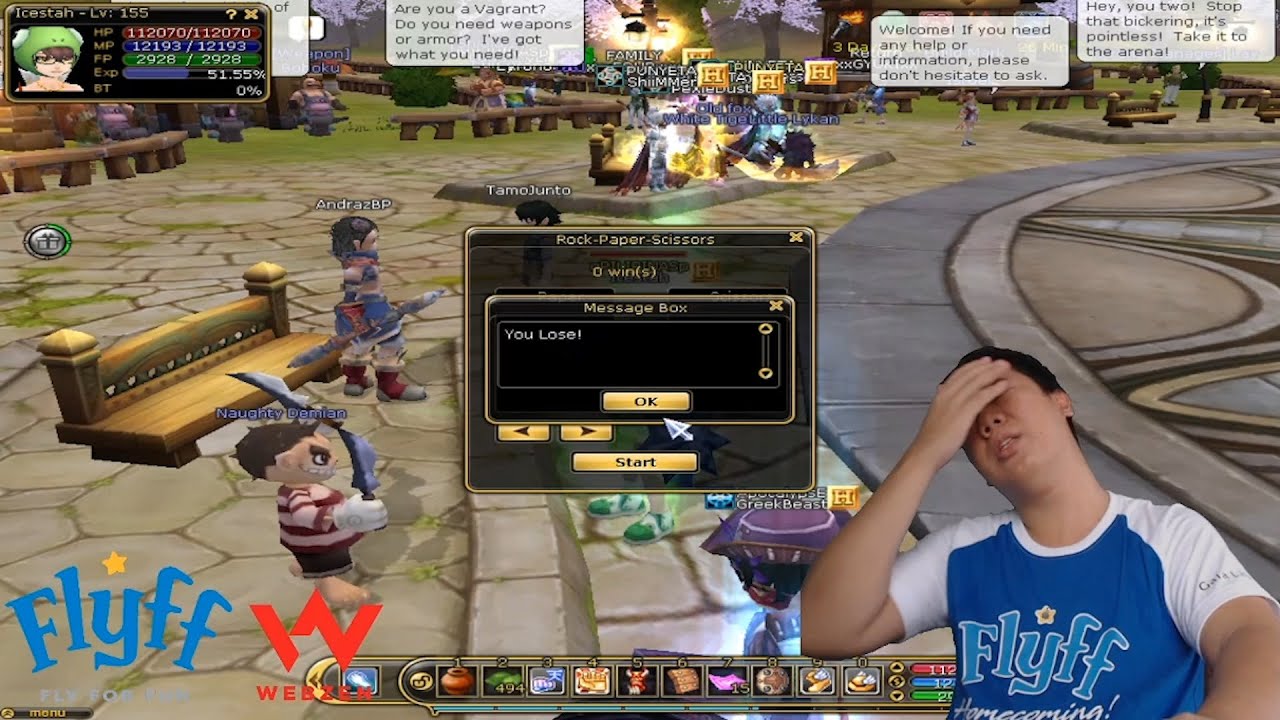 Flyff US - Rock-Paper-Scissors Event - YouTube