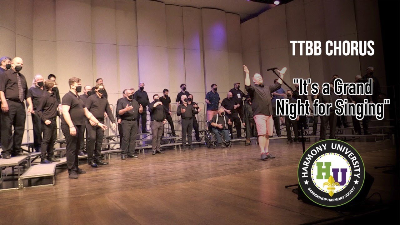 TTBB Chorus - It’s a Grand Night for Singing - YouTube