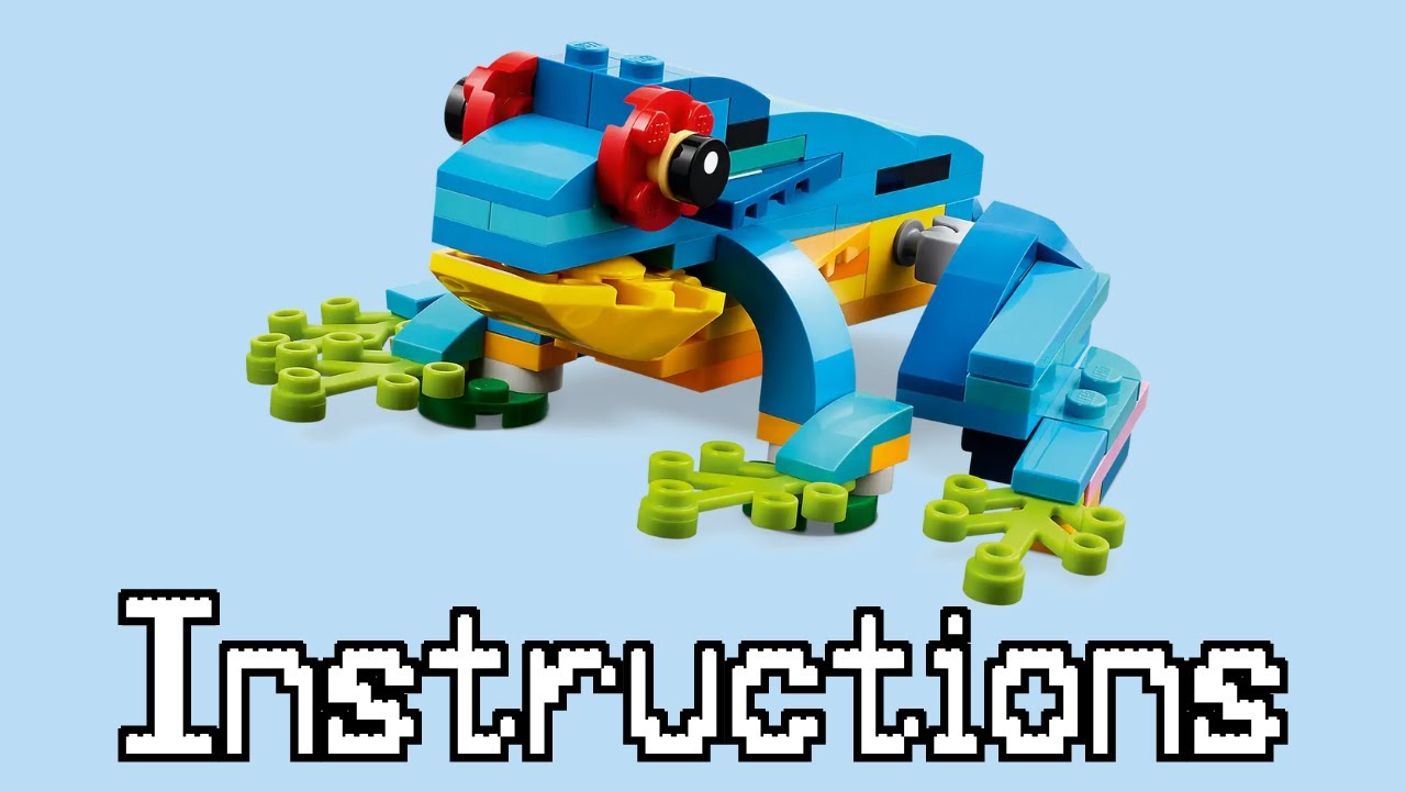 LEGO Creator 3-in-1 Exotic Frog Instructions | 31136 - YouTube