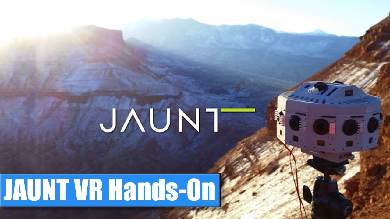 Google Daydream VR: Jaunt VR Walkthrough / Hands-On - YouTube