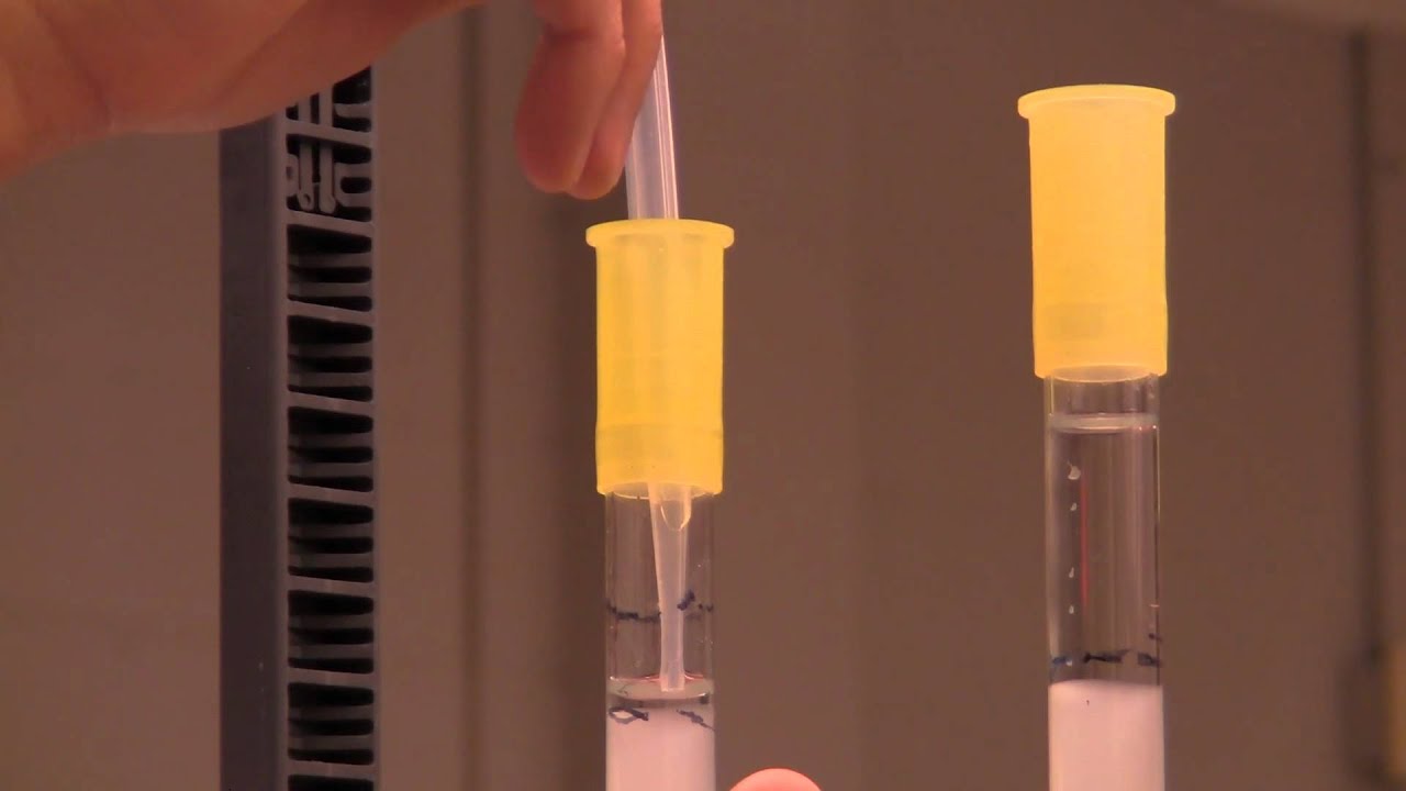 [1] Initial column set-up and addition of samples - YouTube