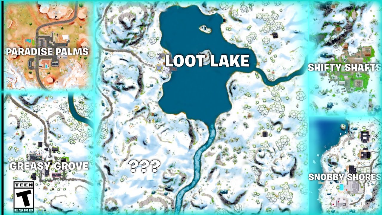 Fortnite Chapter 1 REMASTERED! || 5/18 POIS COMPLETED *Fortnite Map ...