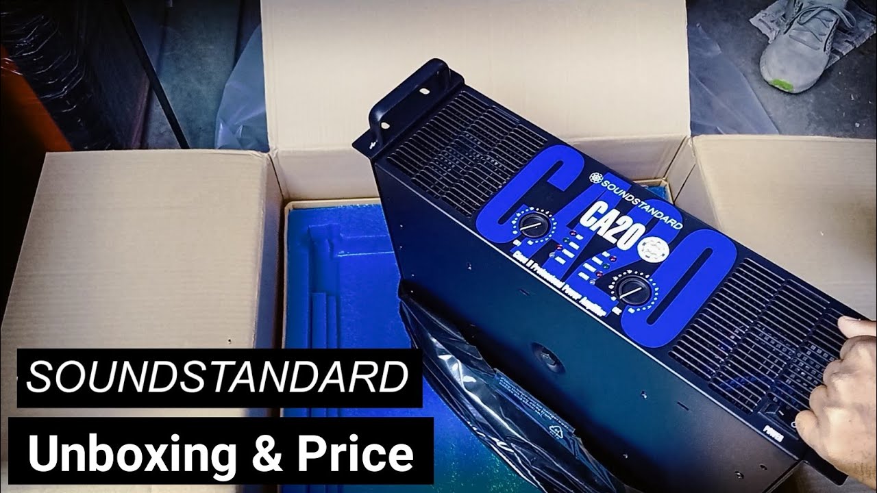 Sound Standard CA20 || Sound Standard CA20 Unboxing & Price || CA20 ...