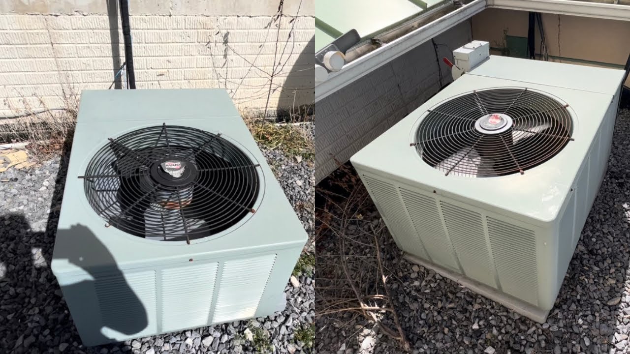 Several 2004-07 Rheem Classic & Ruud Achiever Air Conditioners (3 ...