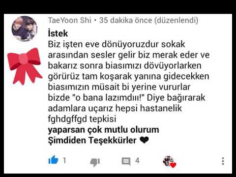 BTS istek tepki ( tepki 19 )