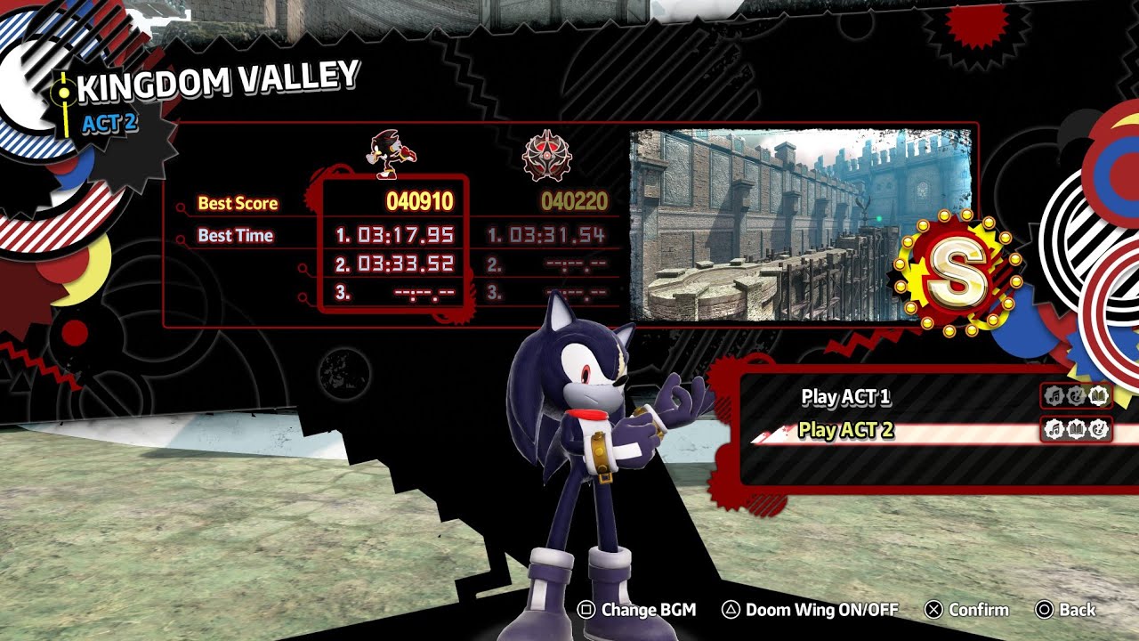 SHADOW GENERATIONS - Kingdom Valley Act 2 (S-RANK) - YouTube