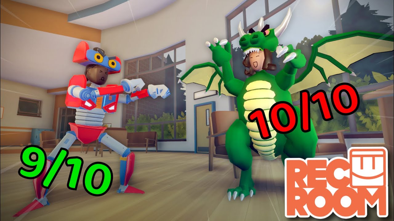 RATING NEW FULL BODY REC ROOM COSTUMES - YouTube