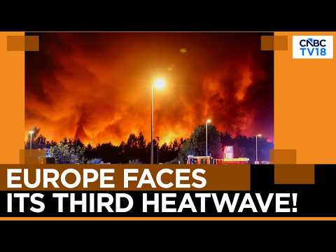 Spain, France & Italy Battle Major Wildfires | Temperatures Hit 44° | Europe Heatwave Updates | N18G