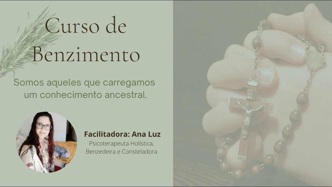 Você pode ser benzedeira, venha aprender conosco! - YouTube