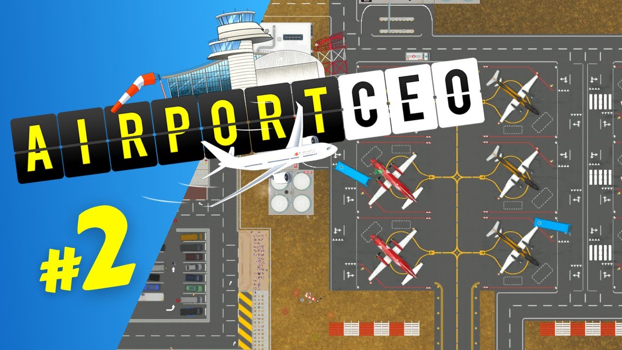 SHUTTLE BUSES for Commercial Flights!! | Airport CEO - EP 2 - YouTube