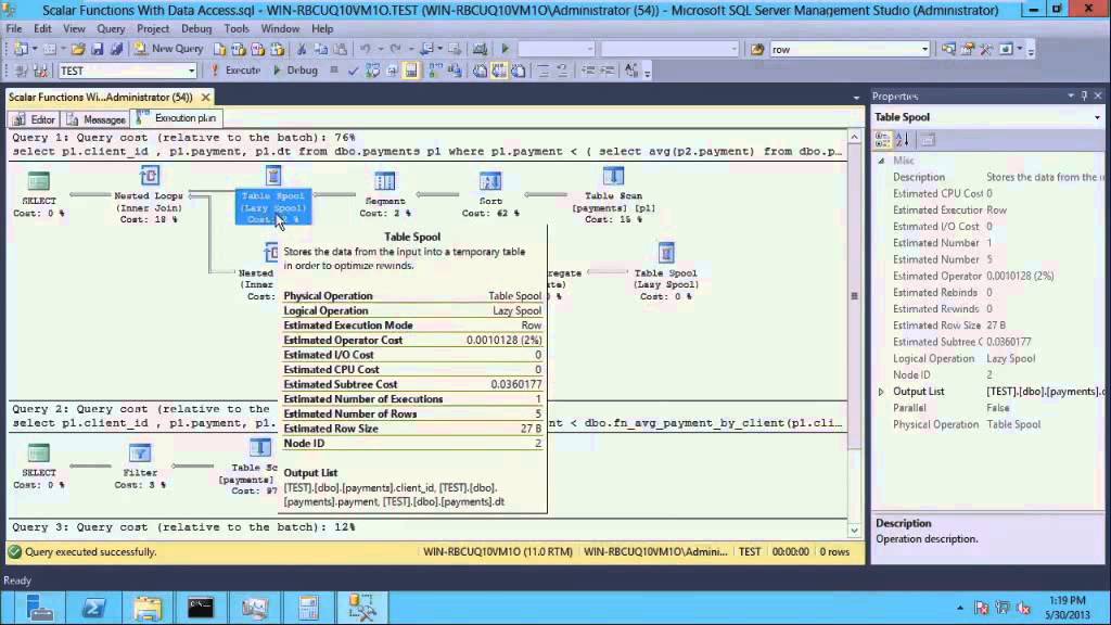 Использование хранимых процедур и функций в SQL Server - YouTube