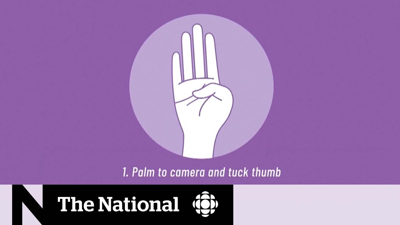 Teenager rescued after using viral TikTok hand gesture - YouTube