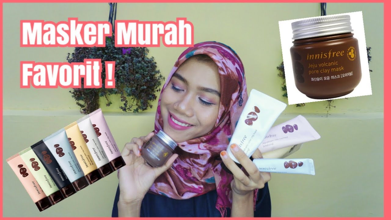 REVIEW Innisfree Jeju Volcanic Pore Clay Mask vs Innisfree Color Clay ...