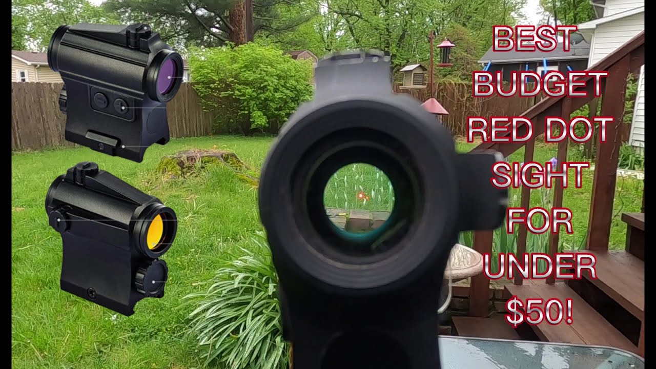 Best budget red dot sight/review - YouTube