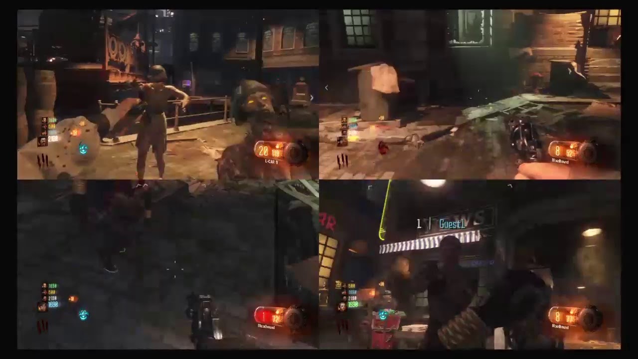 Bo3 zombies with the squad - YouTube
