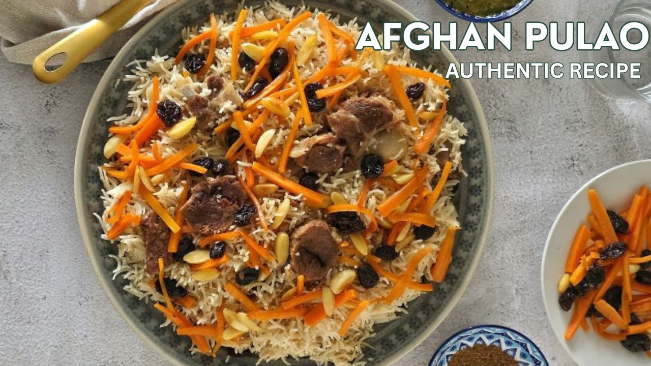Authentic Afghan Pulao | Easy One Pot Recipe - YouTube