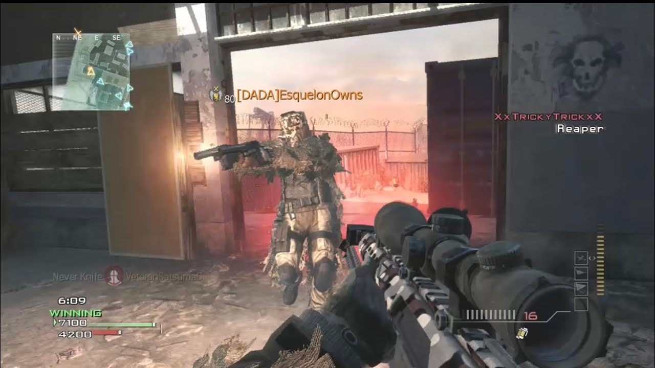 every mw3 sniper used in 1 edit © (bckrnd msc)// zayguapkid styll goth ...