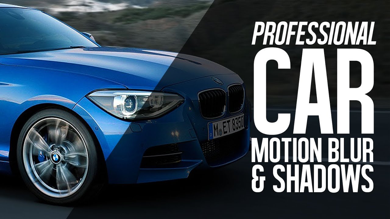 Photoshop CC 2014 tutorial Path Blur - Car Rig Retouching - YouTube