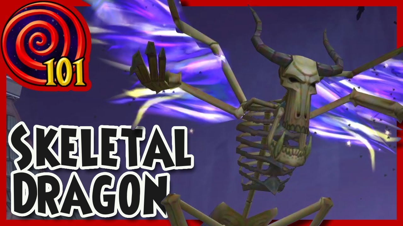 Wizard101: Skeletal Dragon Spell - YouTube