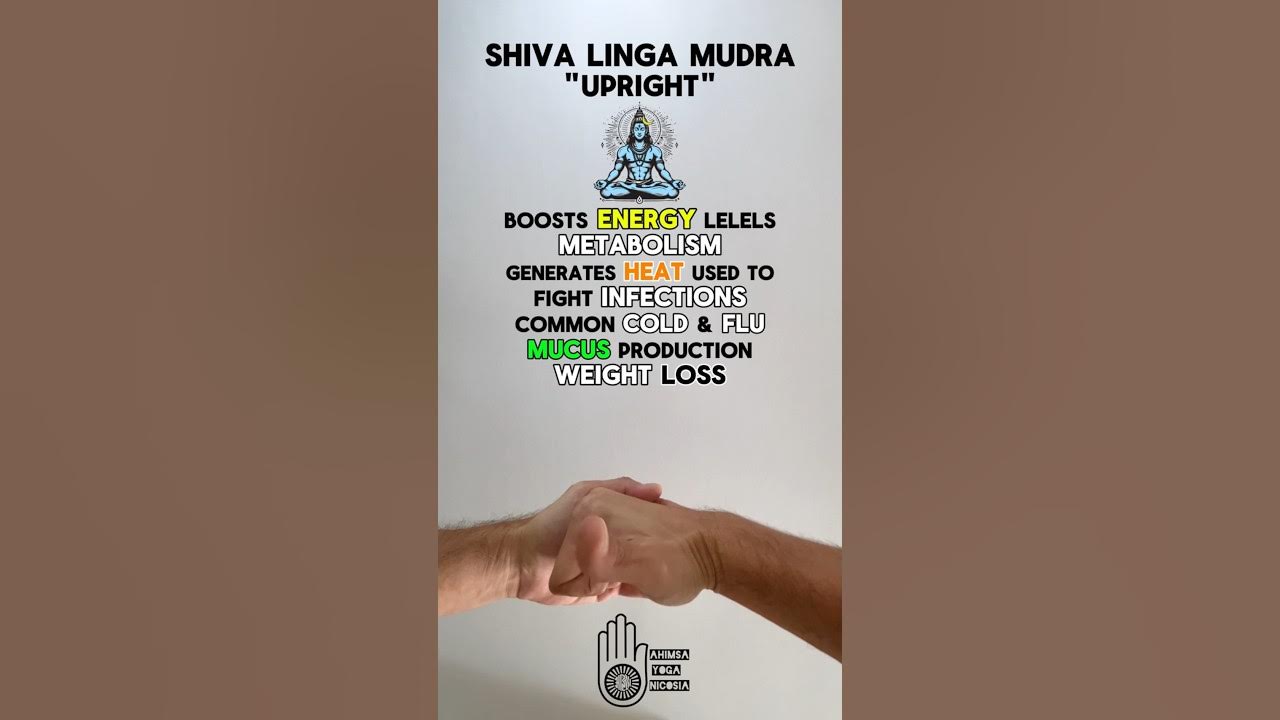Shiva Linga Yoga Mudra | Benefits | Upright | Hand Gesture - YouTube