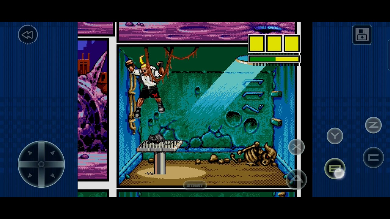 Comix Zone classic 7 minutes gameplay - YouTube