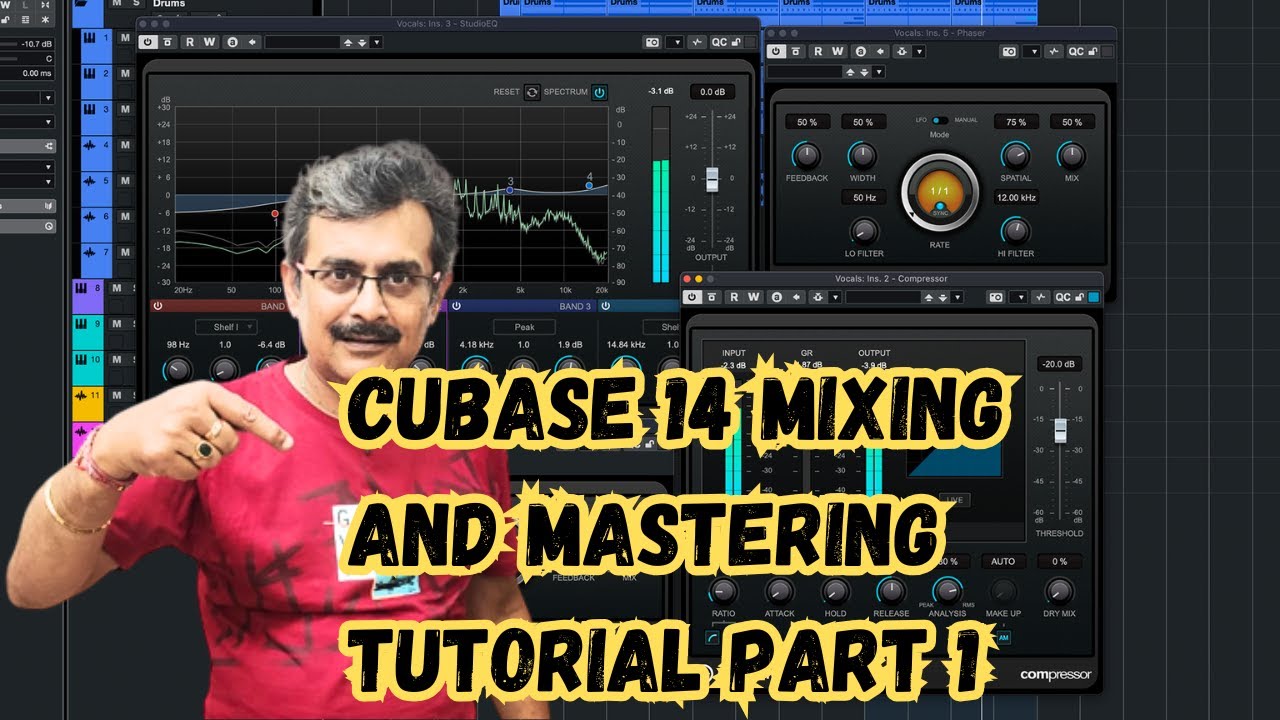 Cubase 14 mixing and mastering tutorial | Part 1 - YouTube