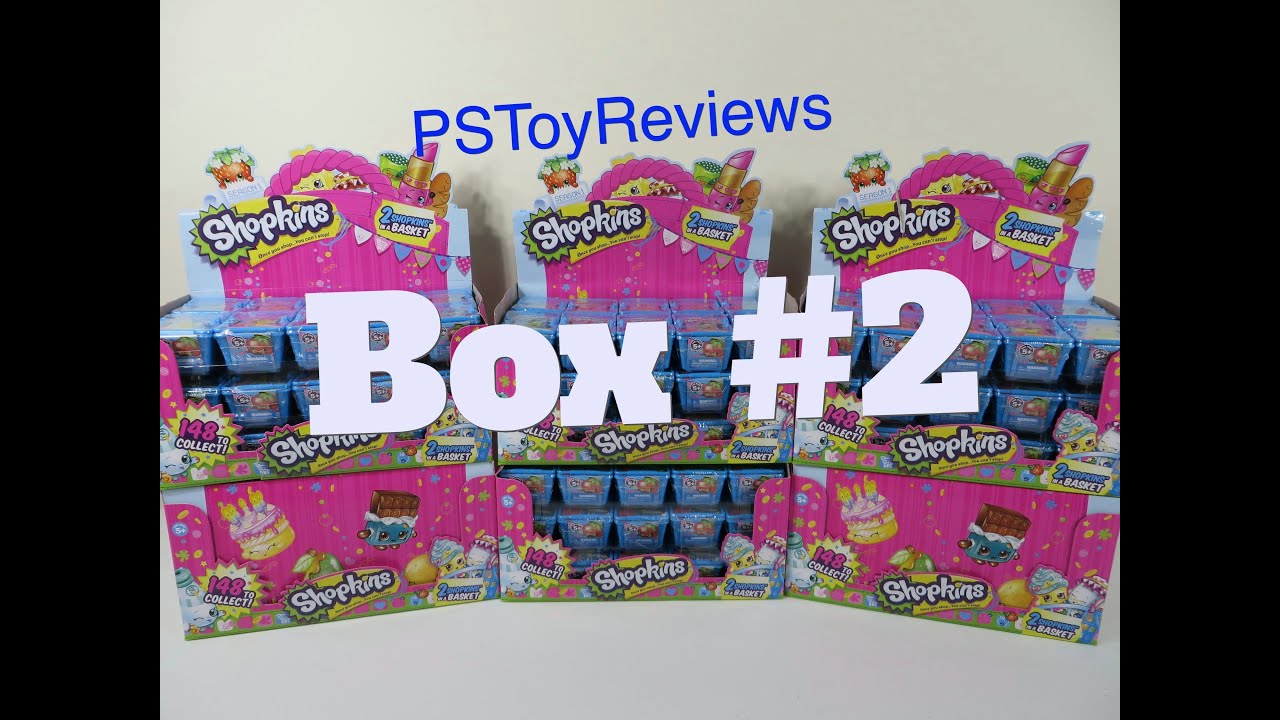 Huge Shopkins Blind Basket Box Opening Round 2 Palooza 8 Unboxing - YouTube