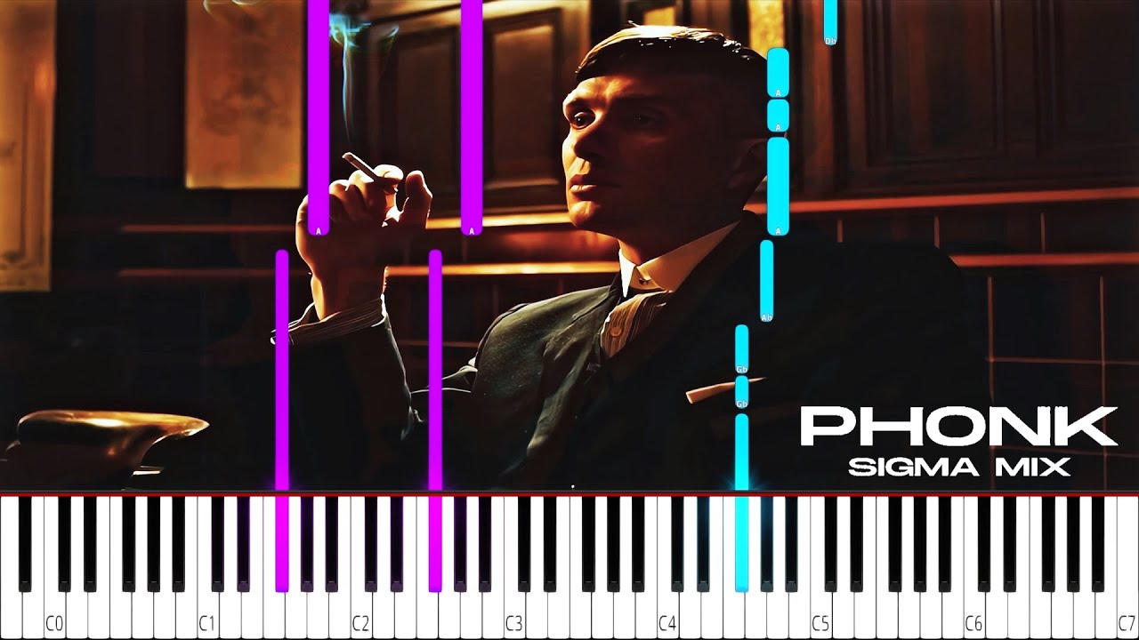 PHONK SIGMA MIX ON PIANO (PART 2) - (Thomas Shelby Edition) Piano ...