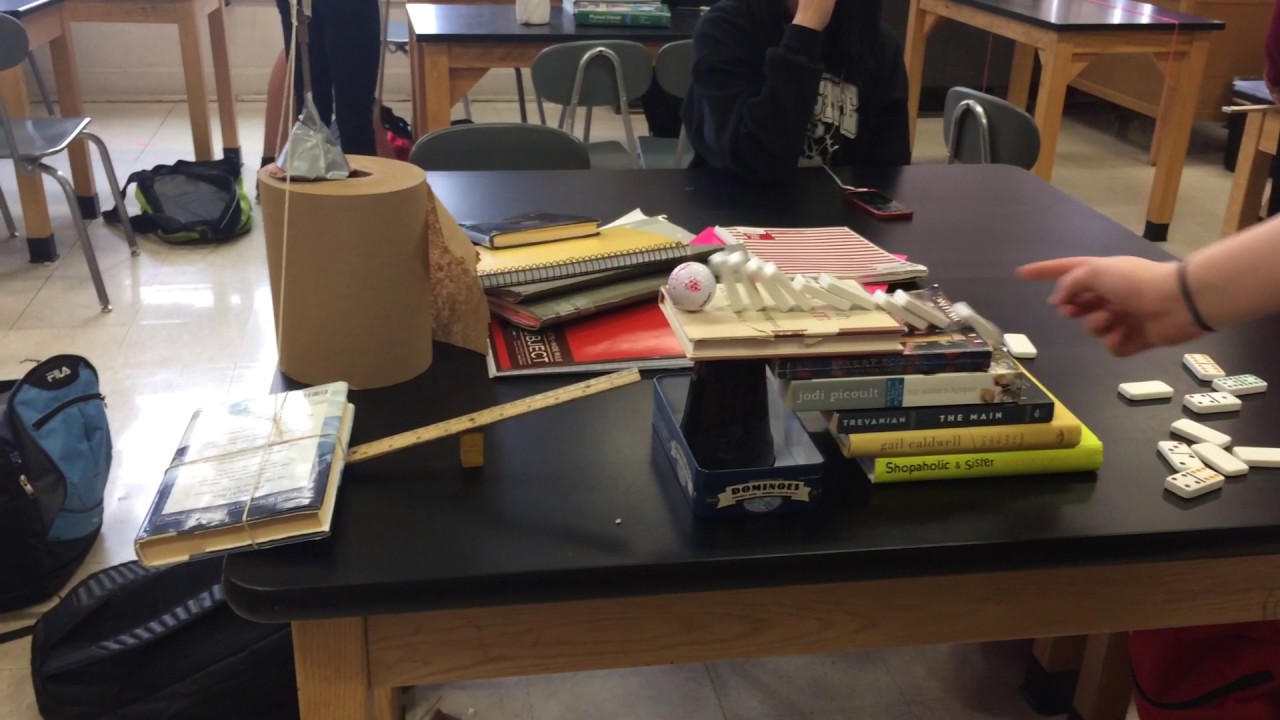 Rube Goldberg Assignment by Shaylyn Davis, Macy Duff, and Maelee Cutler ...