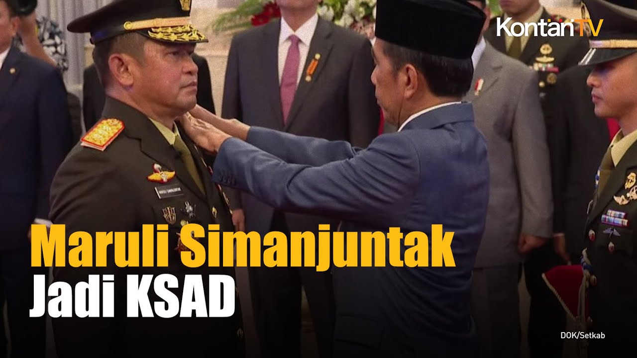 Maruli Simanjuntak Menjabat Kepala Staf TNI Angkatan Darat KSAD ...
