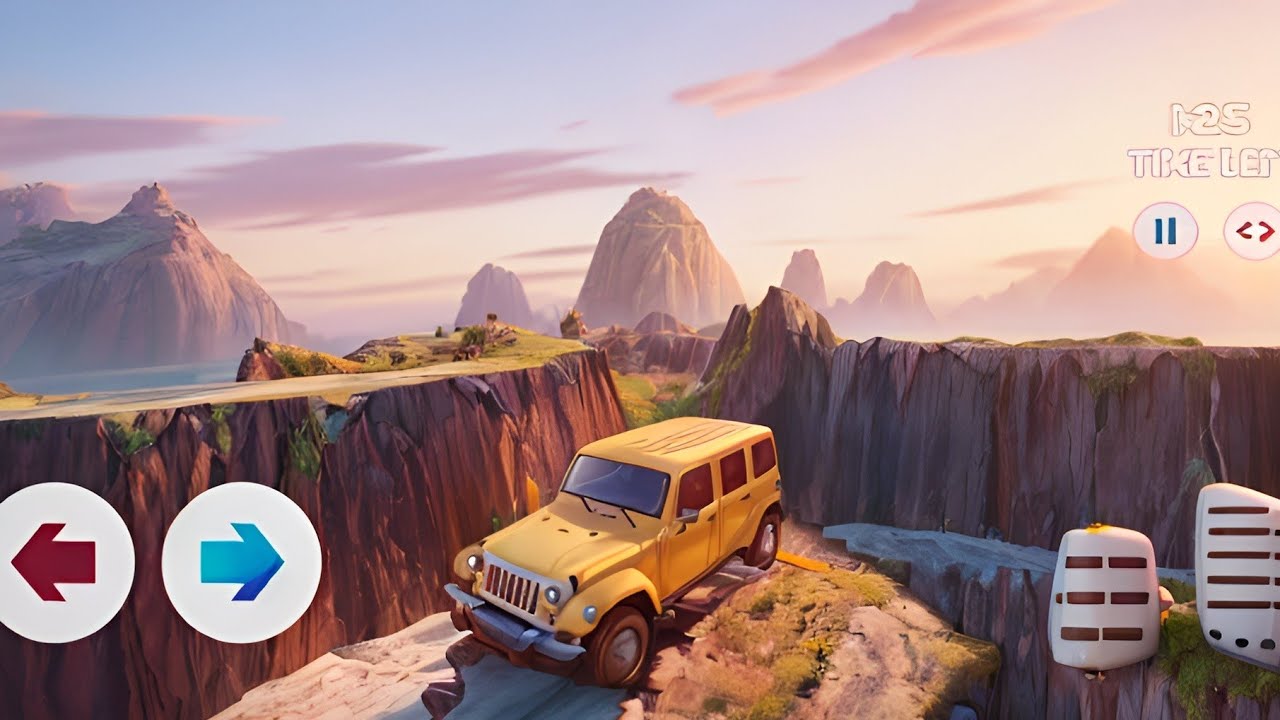 Jeep Driving simulator 3D - Offroad Prado jeep hill driving gameplay ...