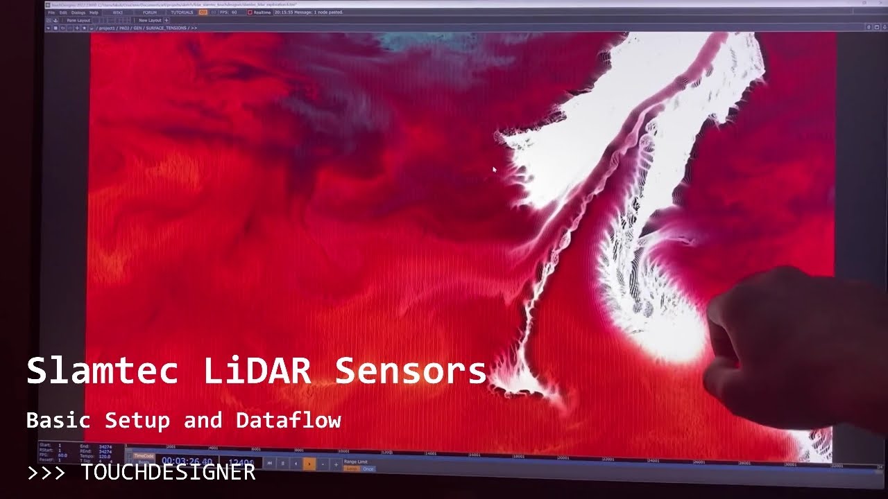 Slamtec RPLiDAR in TouchDesigner - YouTube