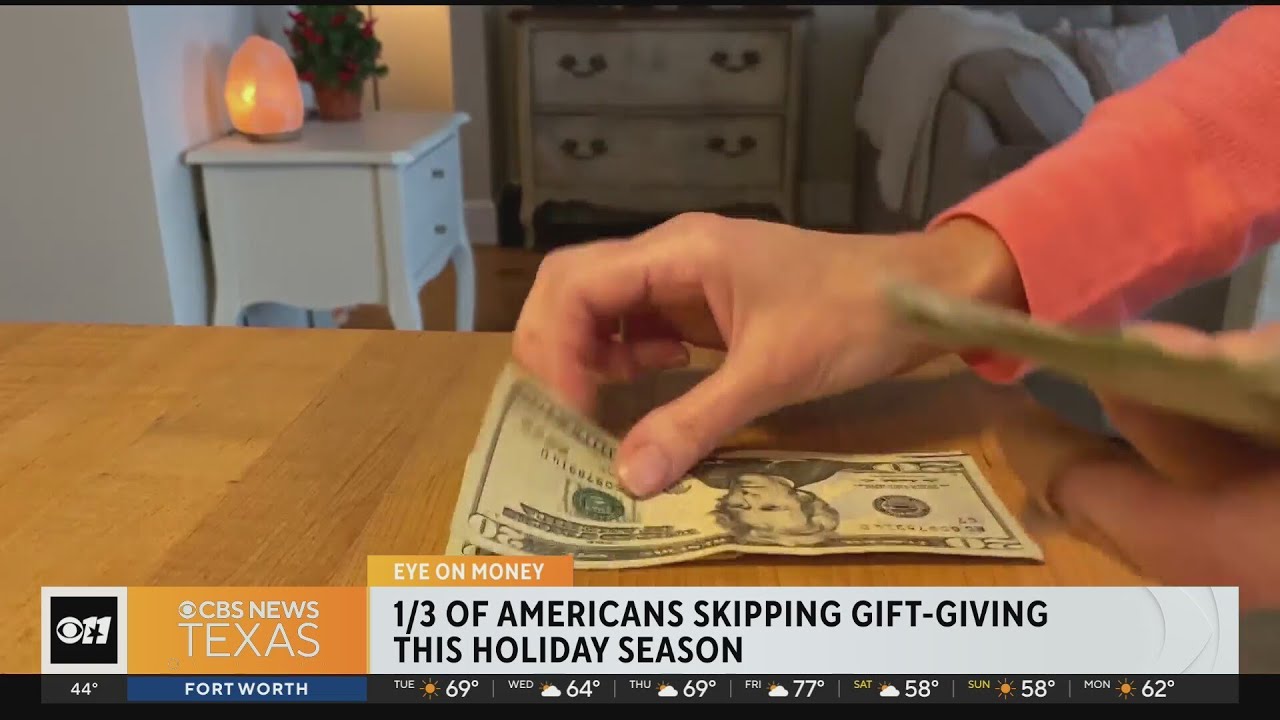 A third of Americans say they're skipping gifts this holiday season ...