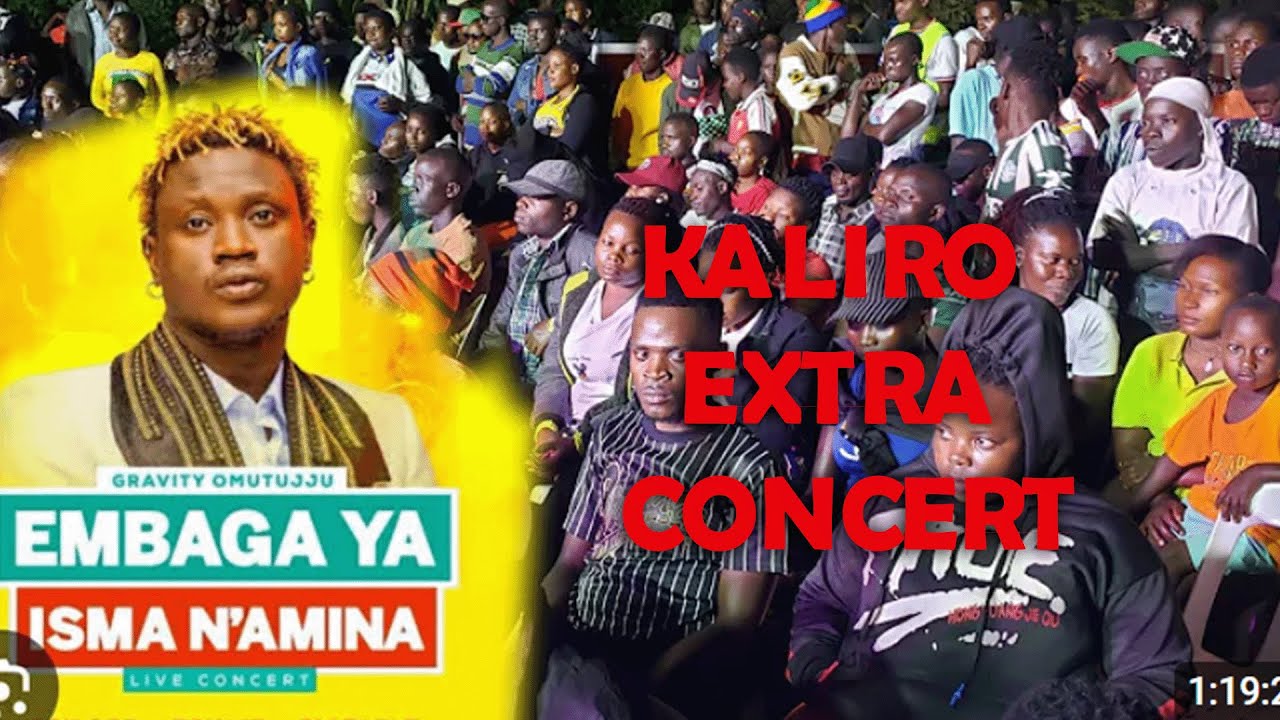 🔴LIVE NOW!!! GRAVITY OMUTUJJU IN KALIRO EXTRA CONCERT - YouTube