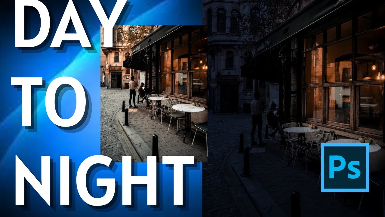 How to Turn Day to Night in Photoshop - YouTube