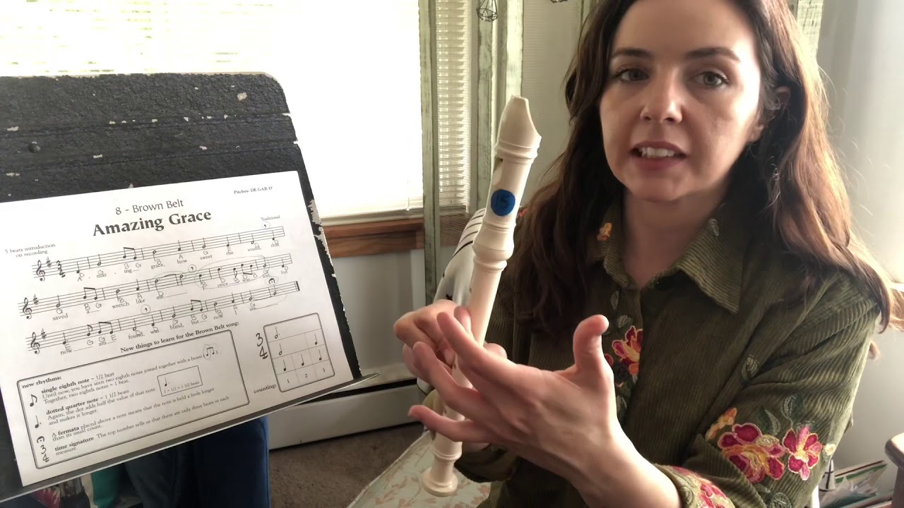 3rd Grade Recorder- “Amazing Grace” - YouTube