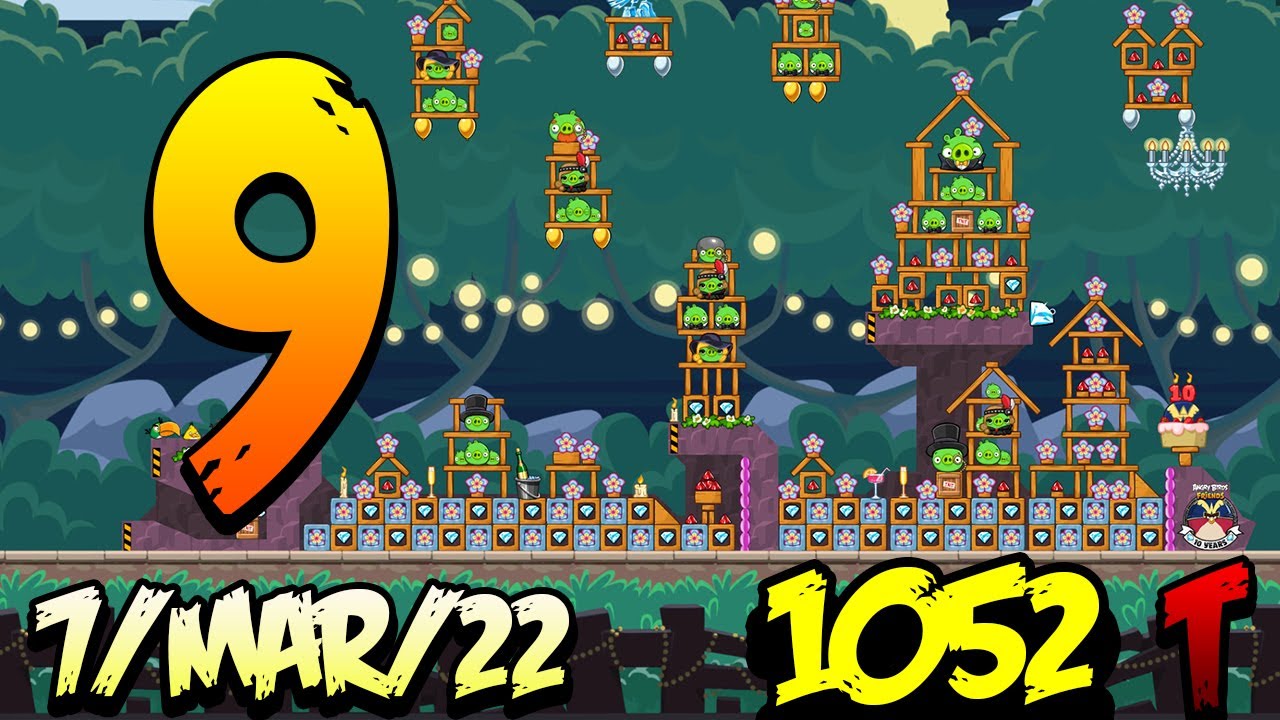 Angry Birds Friends Level 9 Tournament 1052 Highscore POWER-UP ...